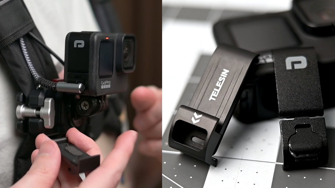 GoPro battery doors with USB port access Overview - YouTube