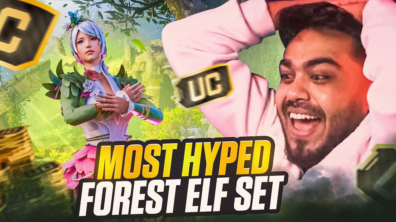 MOST THRILLING FOREST ELF SET OPENING | 8bit MAMBA BGMI CRATE OPENING ...