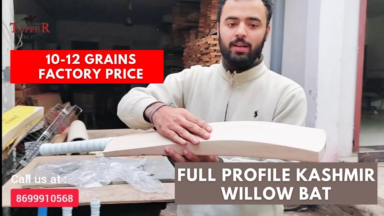 Plain Premium Kashmir Willow Bat at Factory Price in Jalandhar #cricket ...