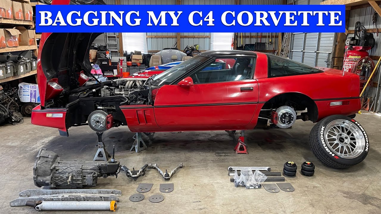 Bagging My C4 Corvette! - YouTube