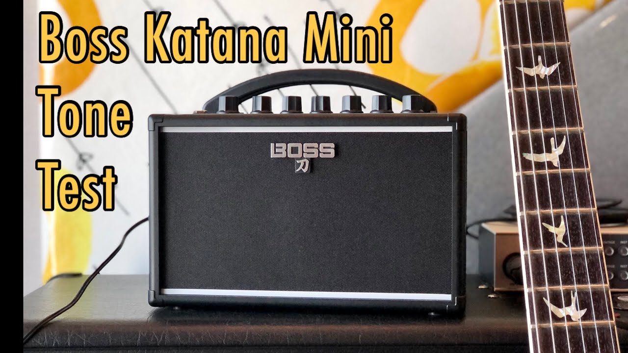 Boss Katana Mini Tone Test - YouTube