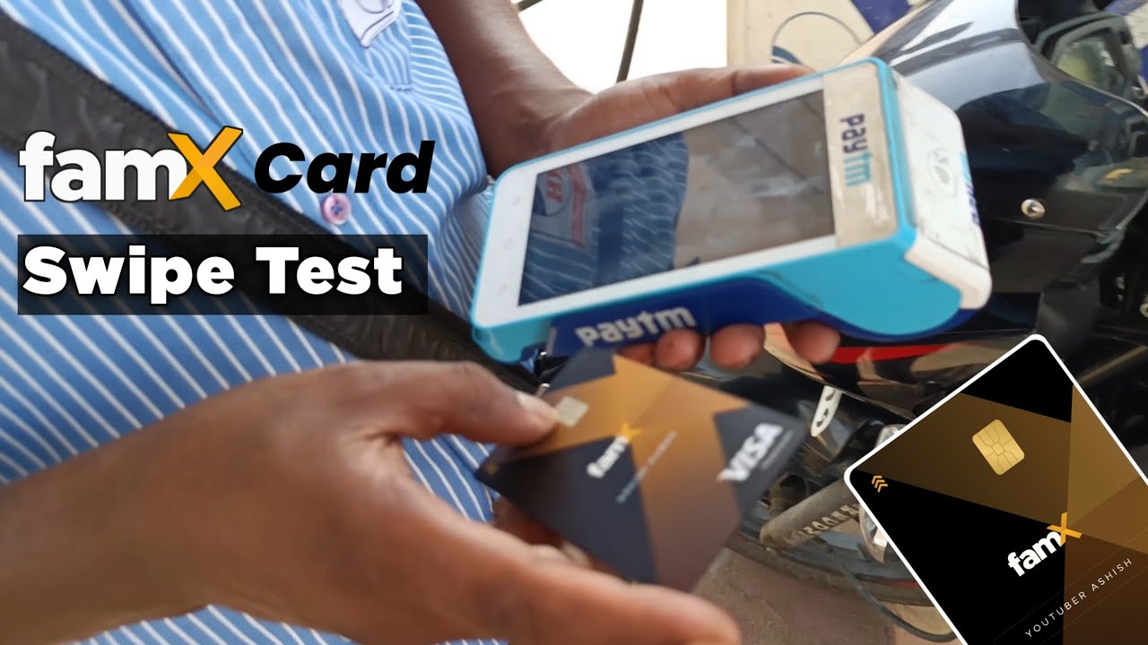 famx card swipe machine test. fam card swipe payment test. famcard ...