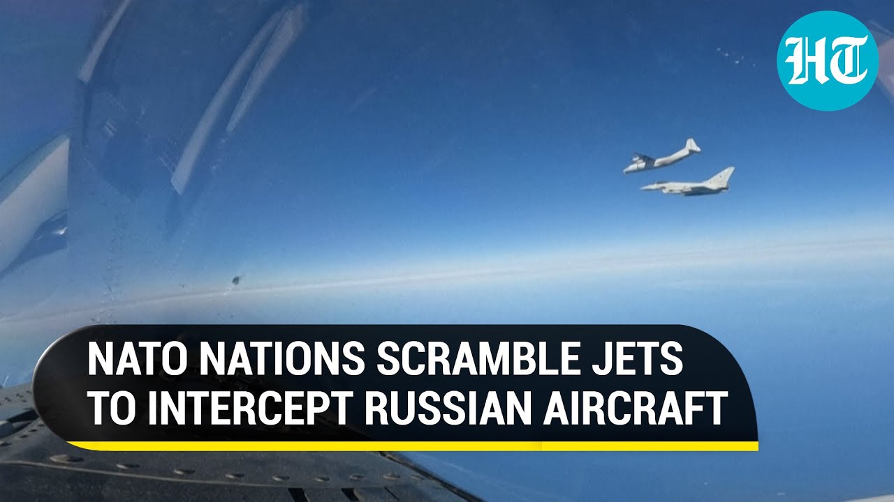 UK Releases Dramatic Visuals Of Encounter With Russian Aircraft Near ...