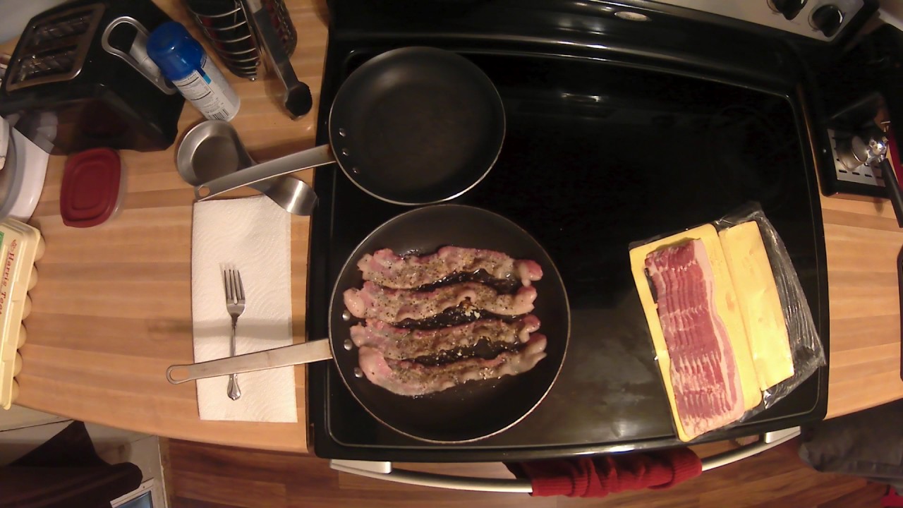 Ambiant sounds, bacon frying, FAIL - YouTube
