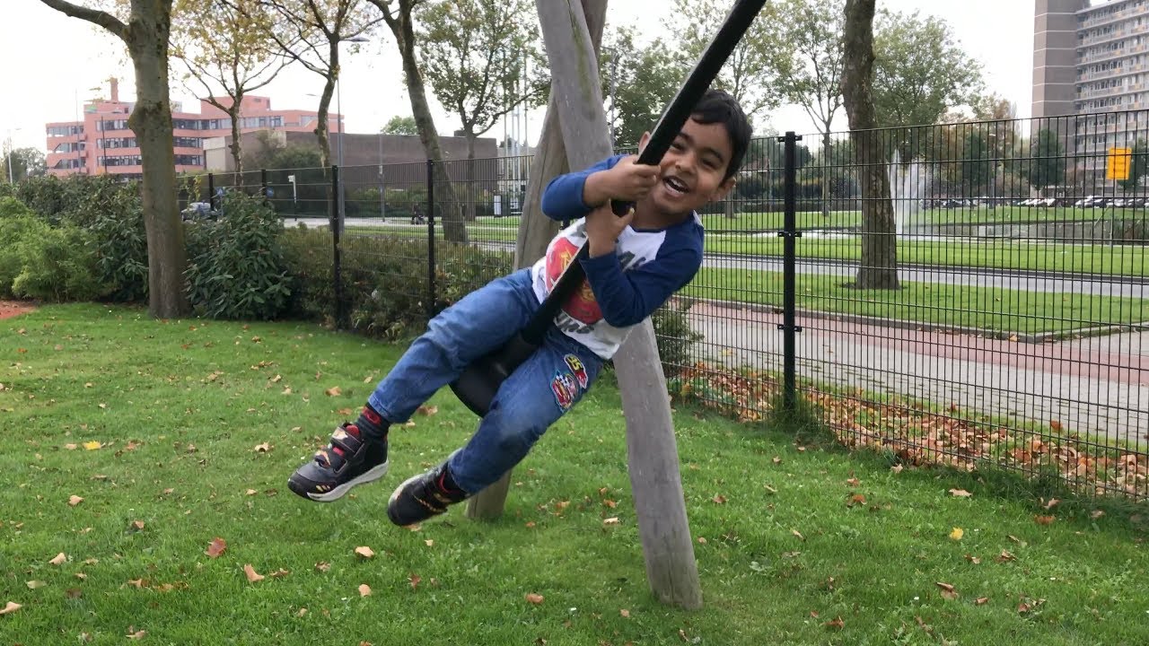 Kids Playground Slides Swings Fun Playhouse Zipline Obstacle Course for ...