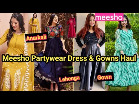 Meesho Haul | Mesho Beautiful Long Dress/Gown Haul💃Meesho Special Kurta ...