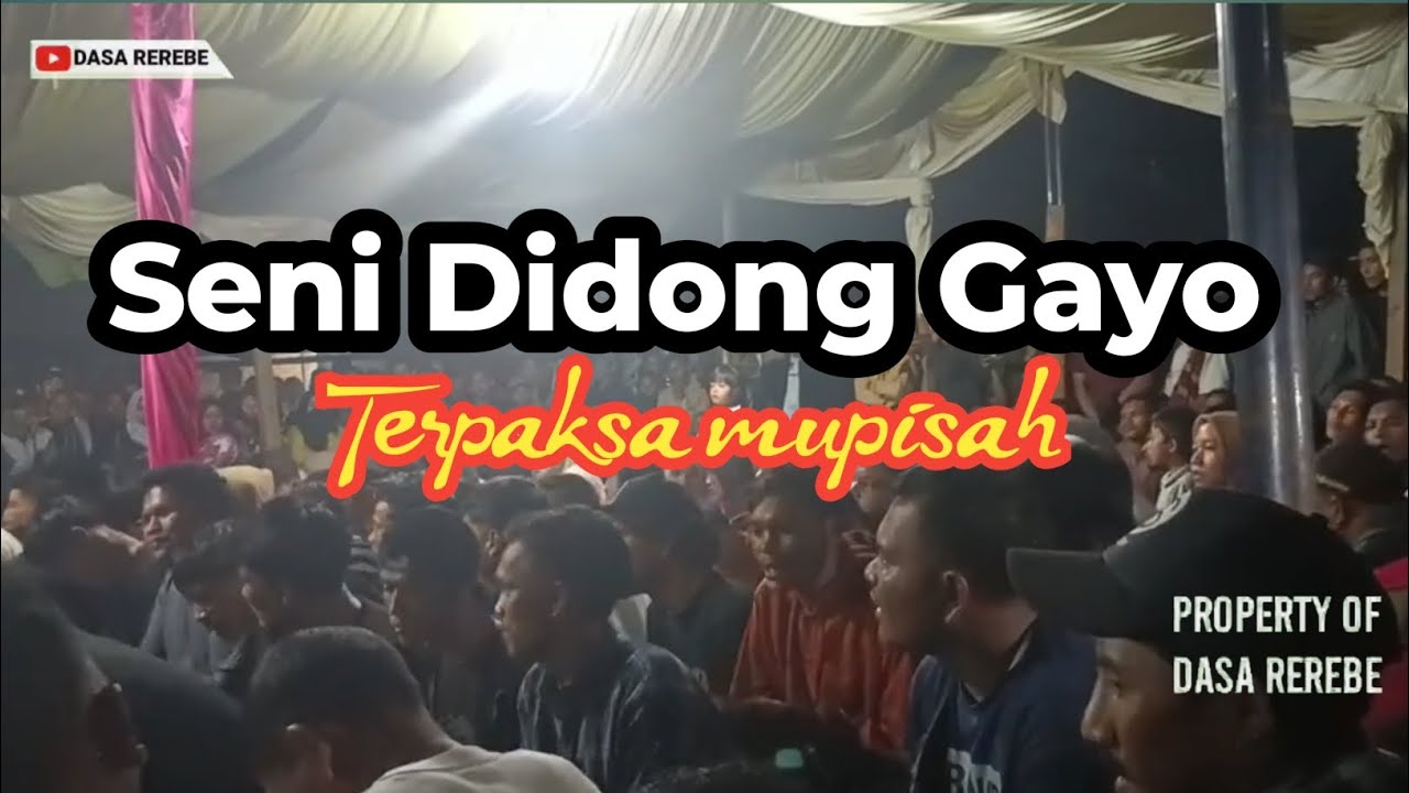 Viral...‼️Didong Gayo Lues Bersama Pemuda/i Kampung Rerebe - YouTube