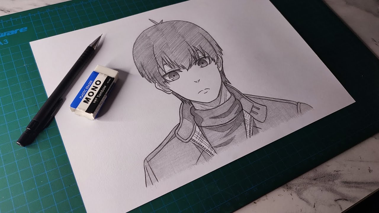 How to Draw Isagi Yoichi - [Blue Lock] - YouTube