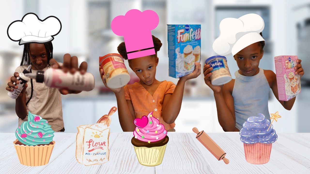 Family Challenge: CUPCAKE Wars Competition - YouTube