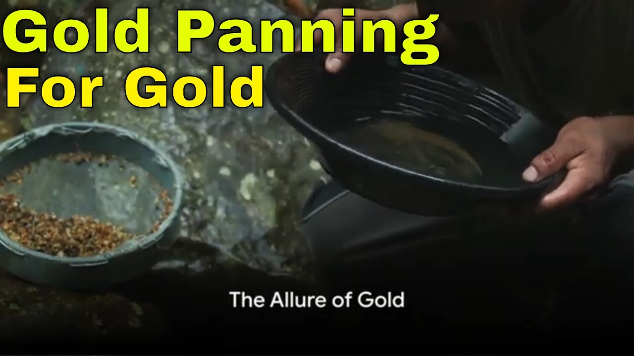 How to Find Gold. Gold Panning. Metal Detecting. - YouTube