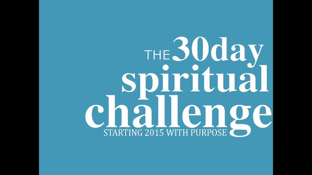 30 Day Spiritual Challenge Prayer at TSF - 1/6/2015 - YouTube
