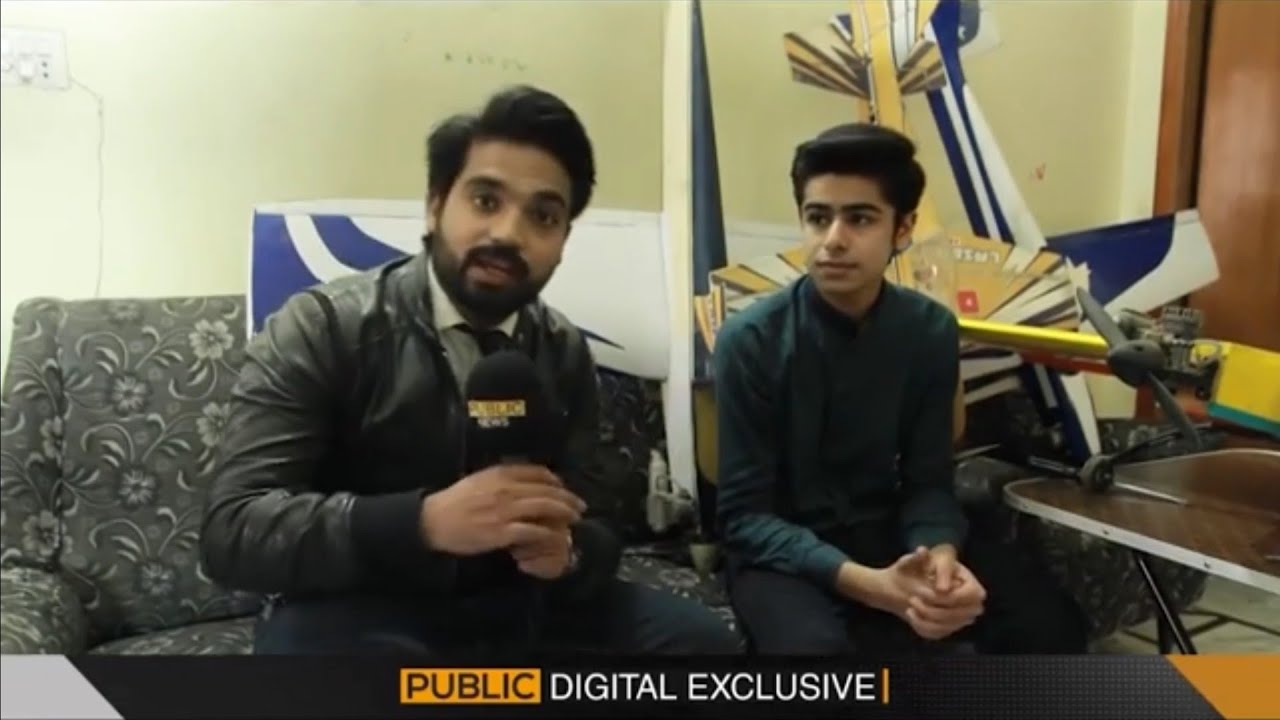RC PLANE INTERVIEW WITH PUBLIC NEW (PAKISTAN YOUNGEST RC PILOT) - YouTube