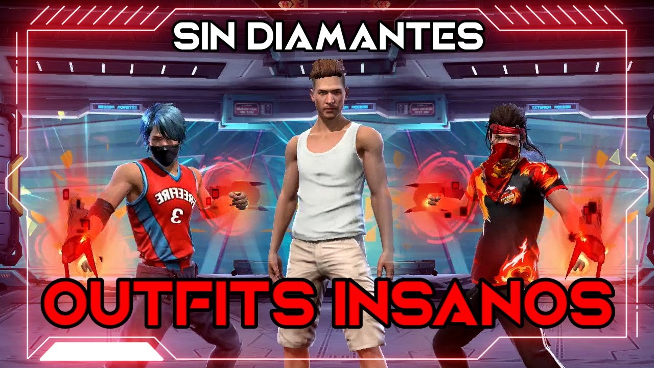 😈 Outfits INSANOS para los que NO RECARGAN 2022 | Free fire - YouTube