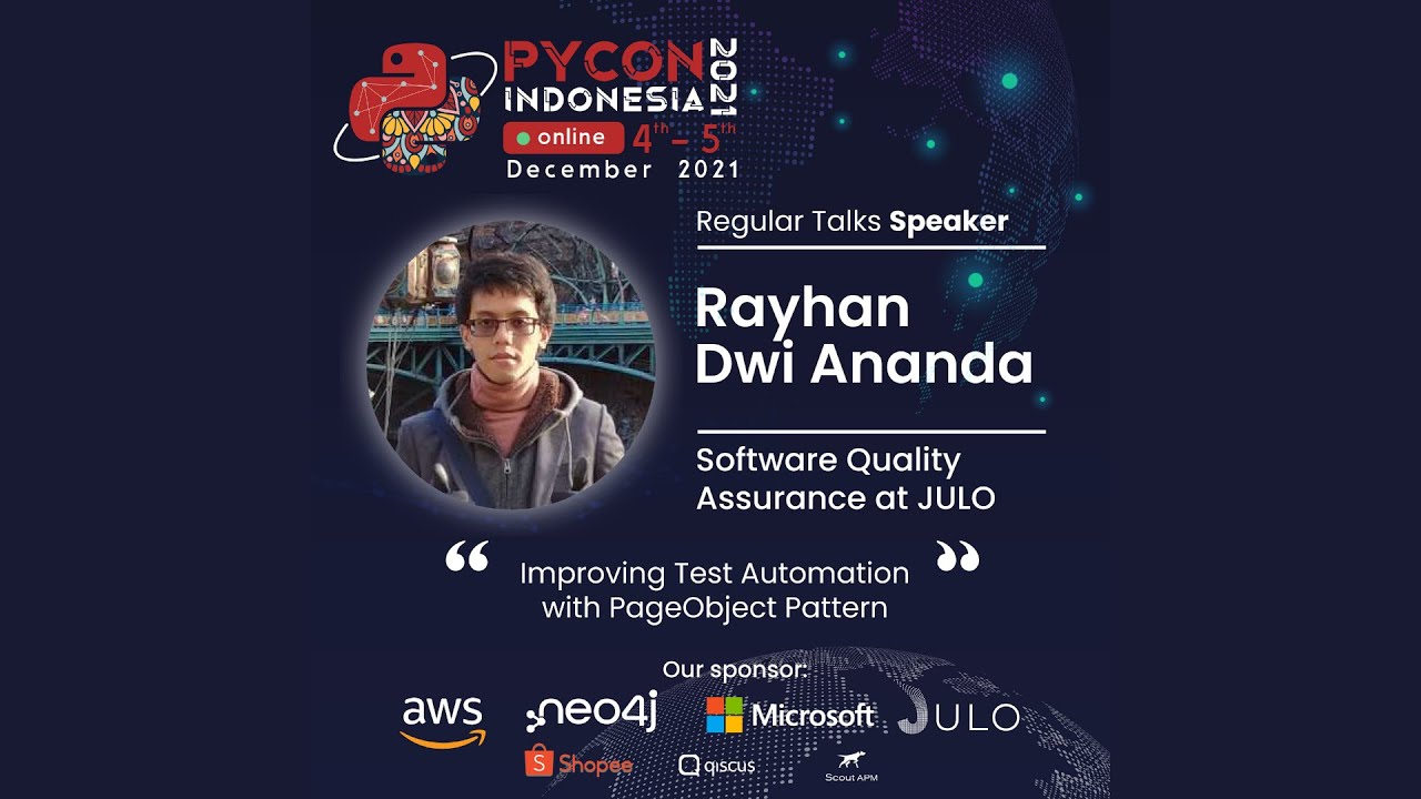 PyCon ID 2021 | Improving Test Automation with PageObject Pattern ...