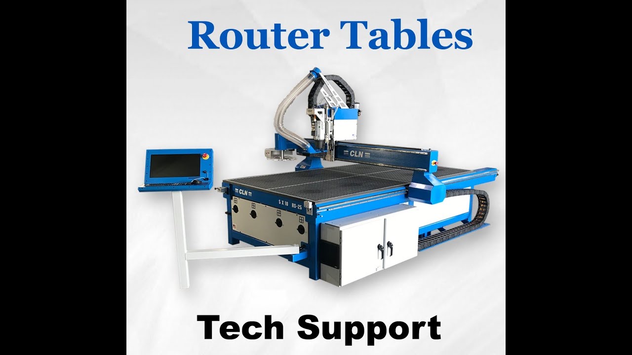 How to set Zero Z on the CLN Router Table - YouTube