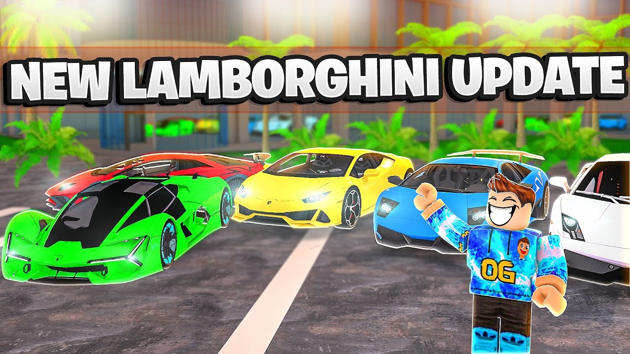 *NEW* LAMBORGHINI UPDATE IN ROBLOX SOUTHWEST FLORIDA!!! - YouTube