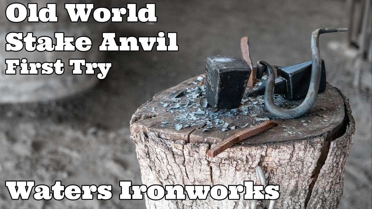 Old World Stake Anvil - First Try - YouTube