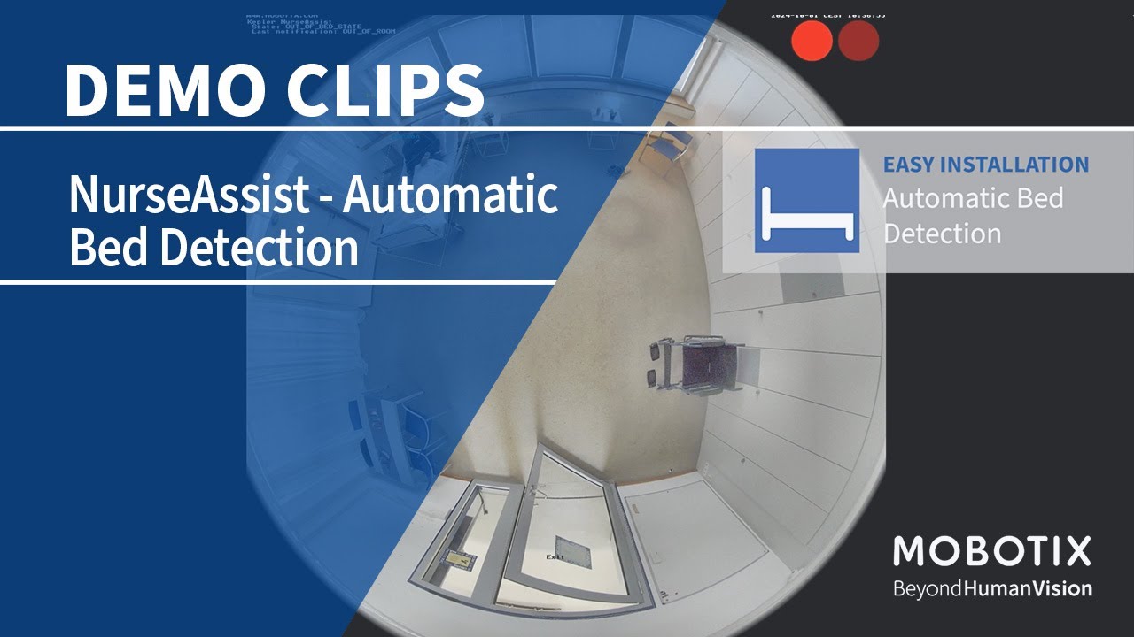 MOBOTIX c71 Kepler NurseAssist - Automatic Bed Detection - YouTube