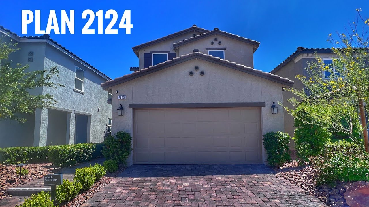 Las Vegas New House For Sal | PLAN 2124| Landings at copper Ranch by KB ...