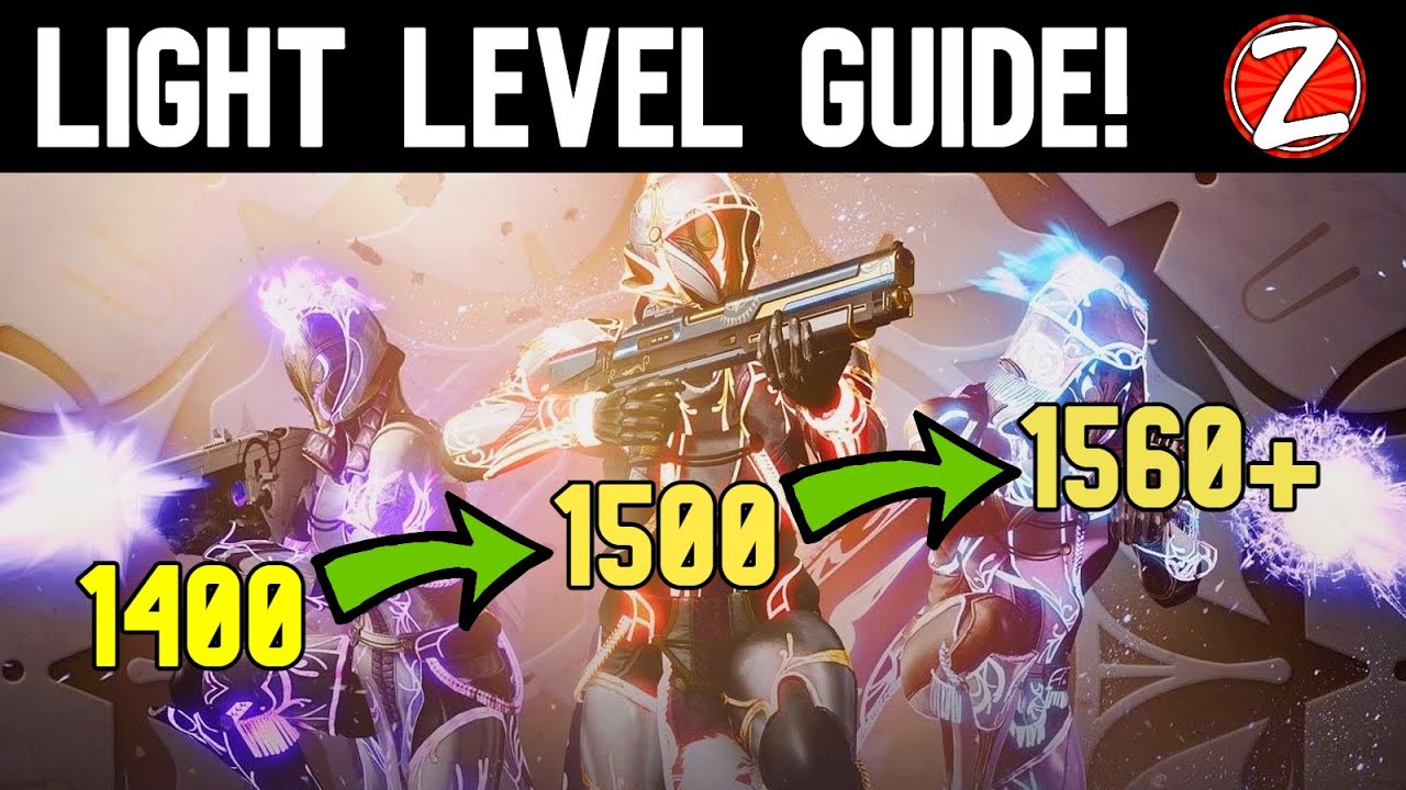 How To INCREASE Your Light Level Destiny 2 Guide YouTube How To INCREASE Your Light Level Destiny 2 Guide YouTube