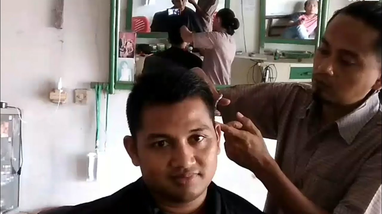 gaya rambut anak muda jaman now #viral #hair_cut #tutorial - YouTube