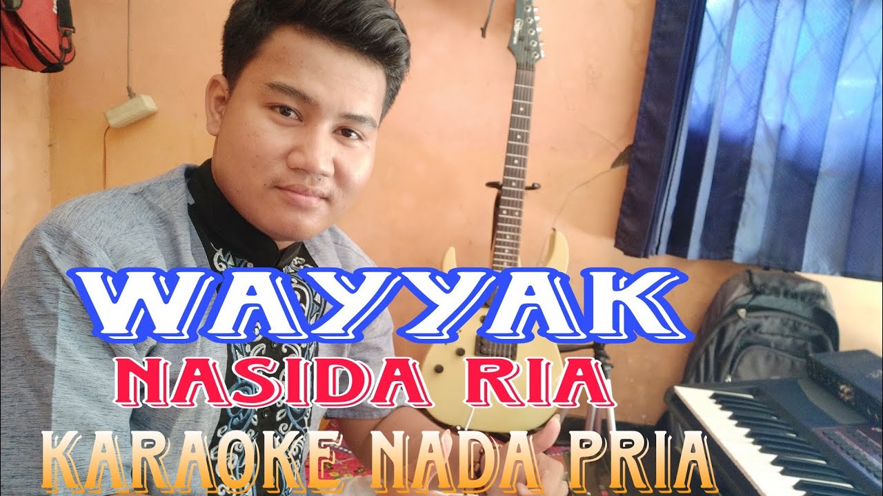WAYYAK | Nasida Ria || KARAOKE NADA PRIA || COVER TECHNICS SX-KN 2400 ...