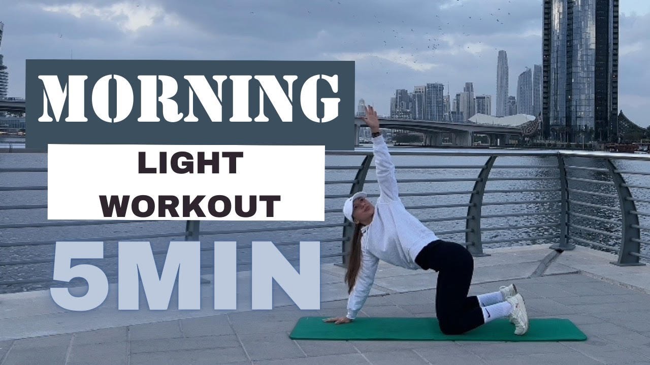 EASY MORNING Workout Fill your day with ENERGY & HAPPINESS - YouTube