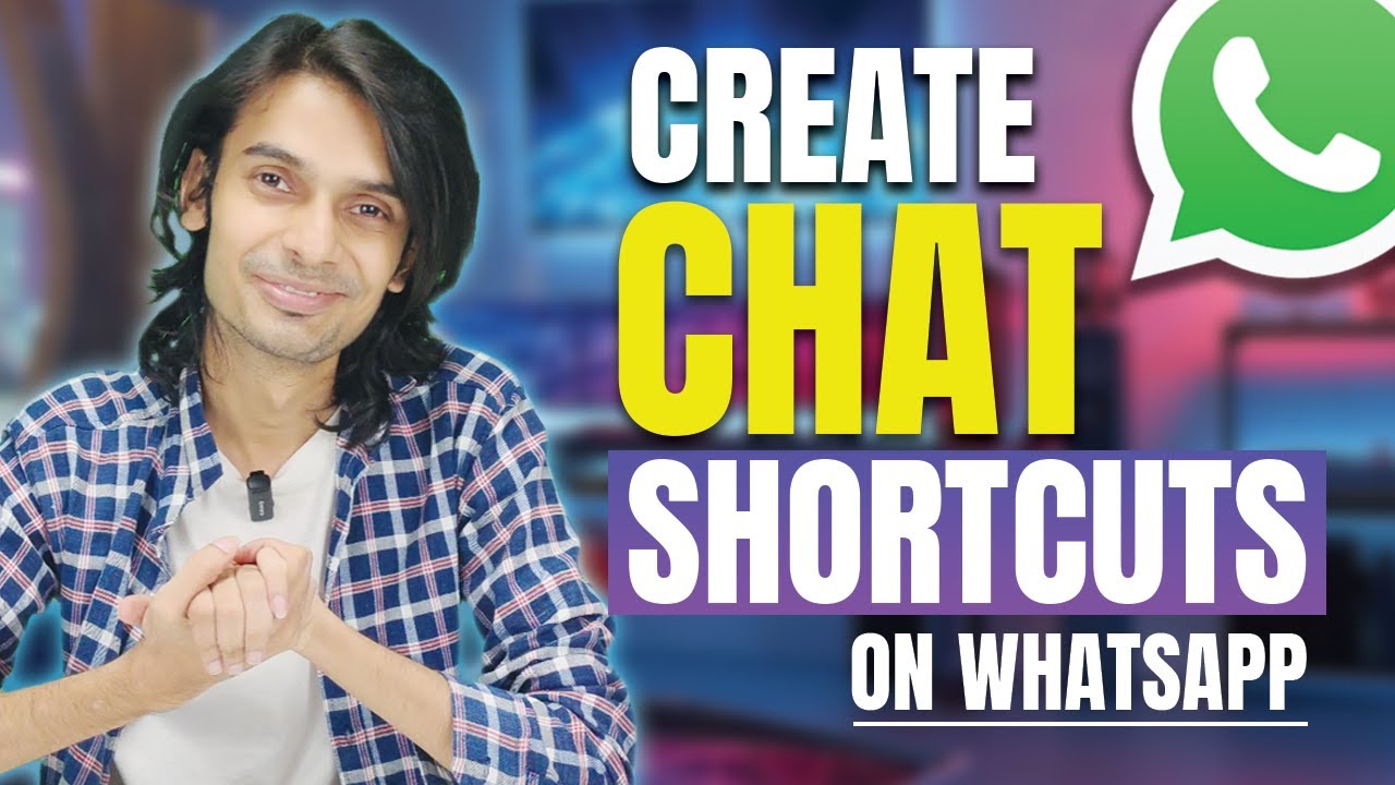 How To Create WhatsApp Chat Shortcuts on home screen (2023) - YouTube