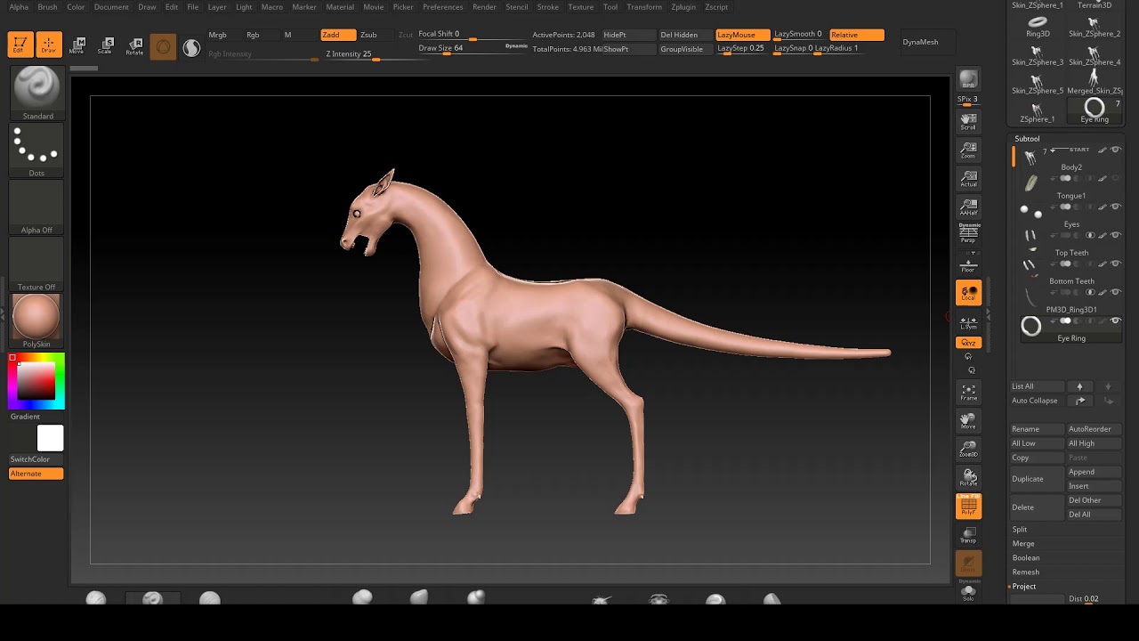 Game Topology: High to Low and Creating Player Mesh Customization - YouTube