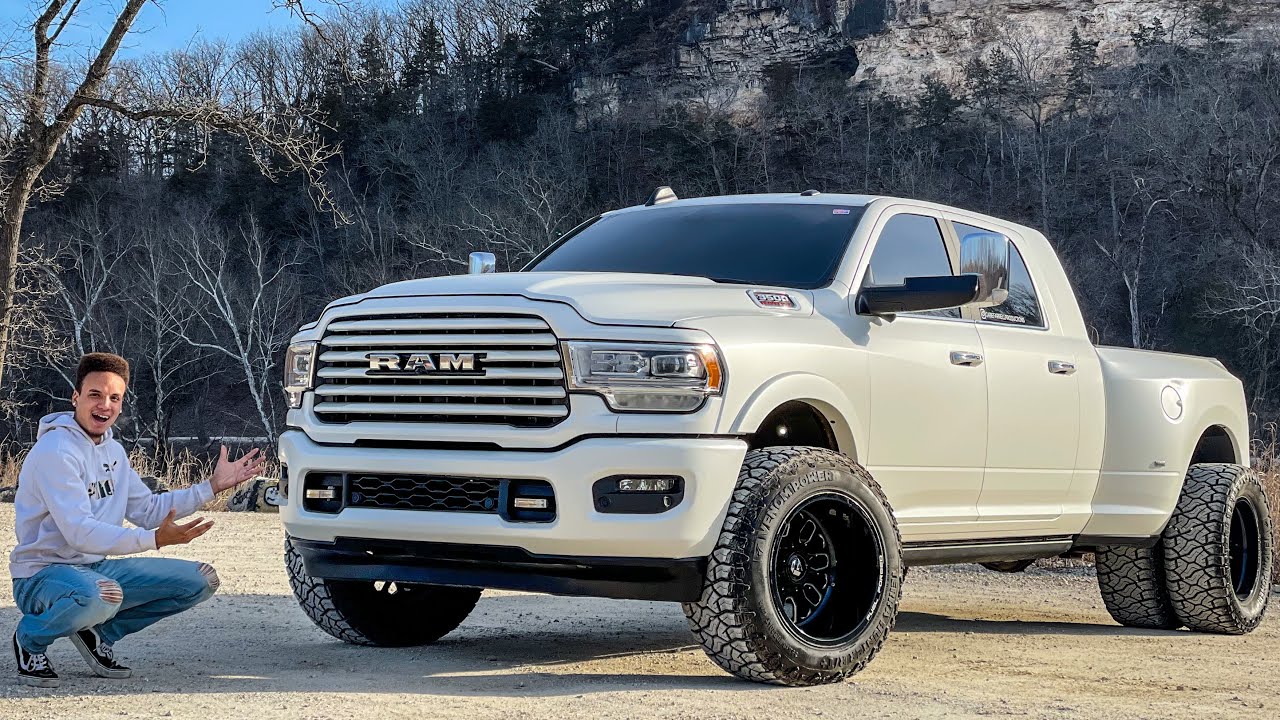 5th Gen Dually Gets INSANE Custom Wrap! - YouTube