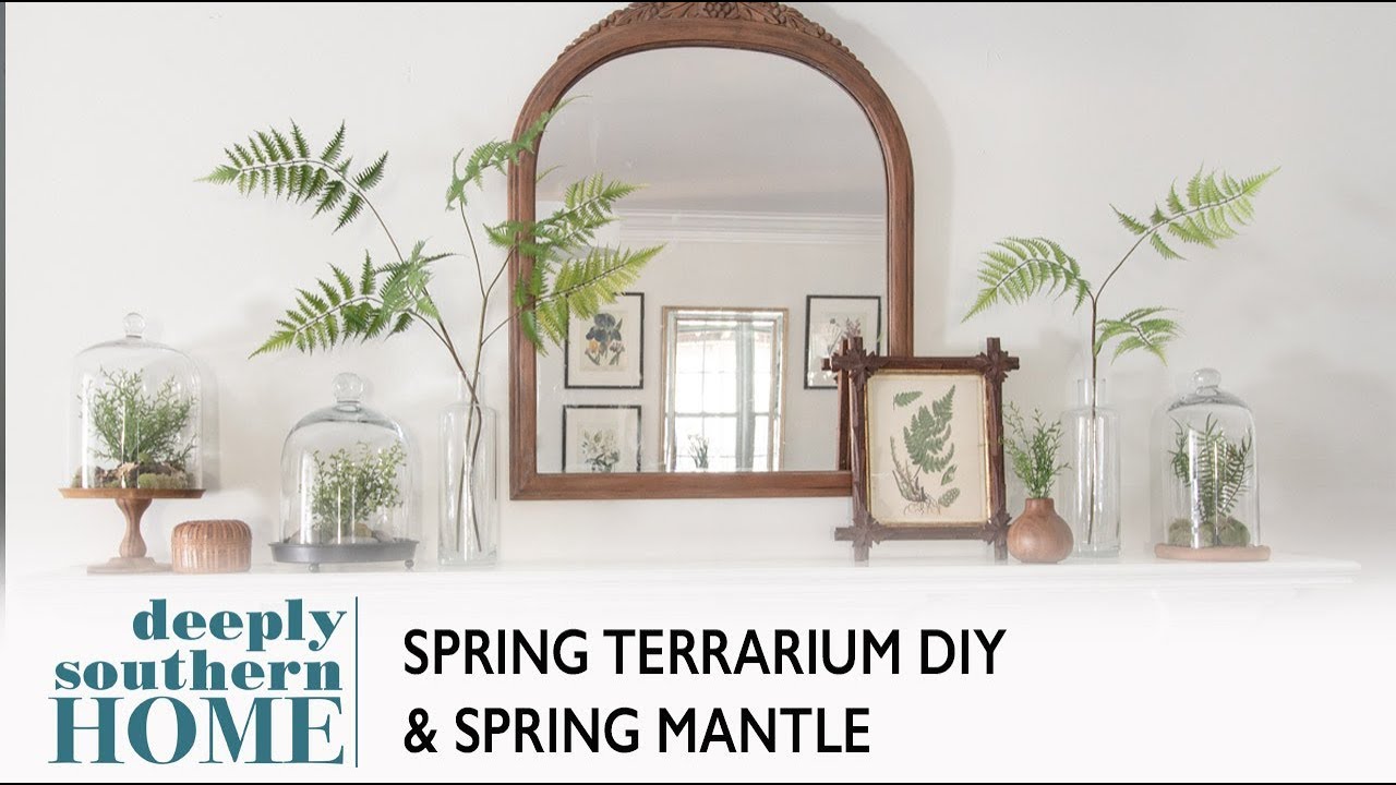 Spring Faux Terrarium DIY - YouTube