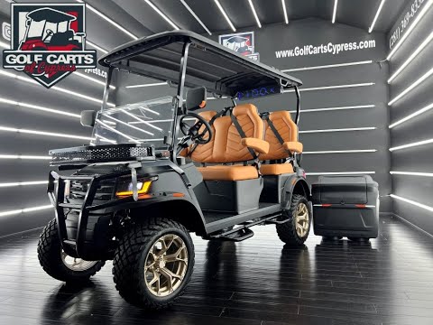 2024 Electric EV-Titan FFX Forward Facing 4 Seater Matte Black *125 Ah ...