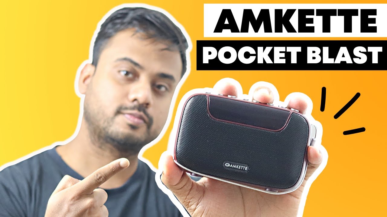 Amkette Pocket Blast Review | Best Bluetooth Speakers under 1500 ...