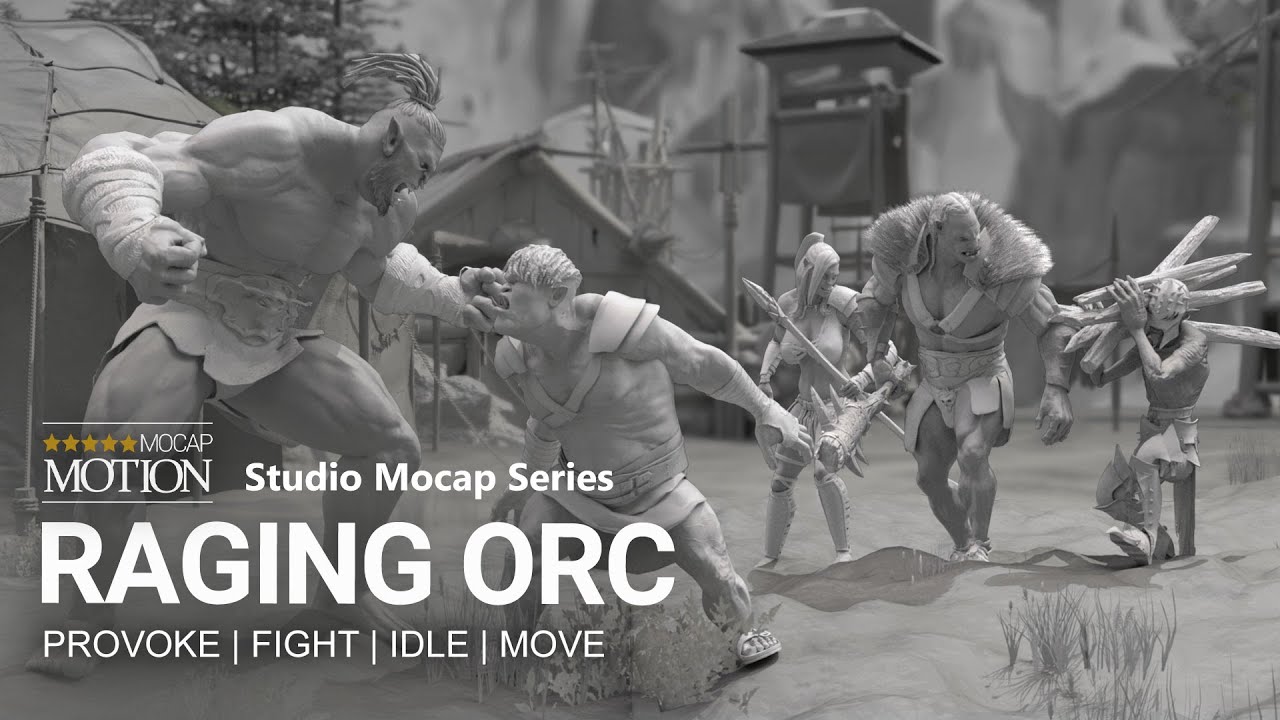 Raging Orc Ferocious Orcish Movements For Iclone And Actorcore Youtube