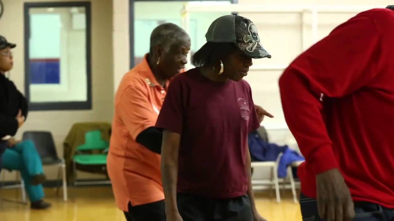 West Philadelphia YMCA Line Dancing Program - YouTube
