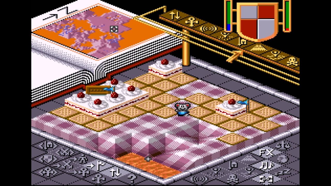 Populous (SNES / Super Nintendo) - Cake World - Vizzed.com GamePlay ...