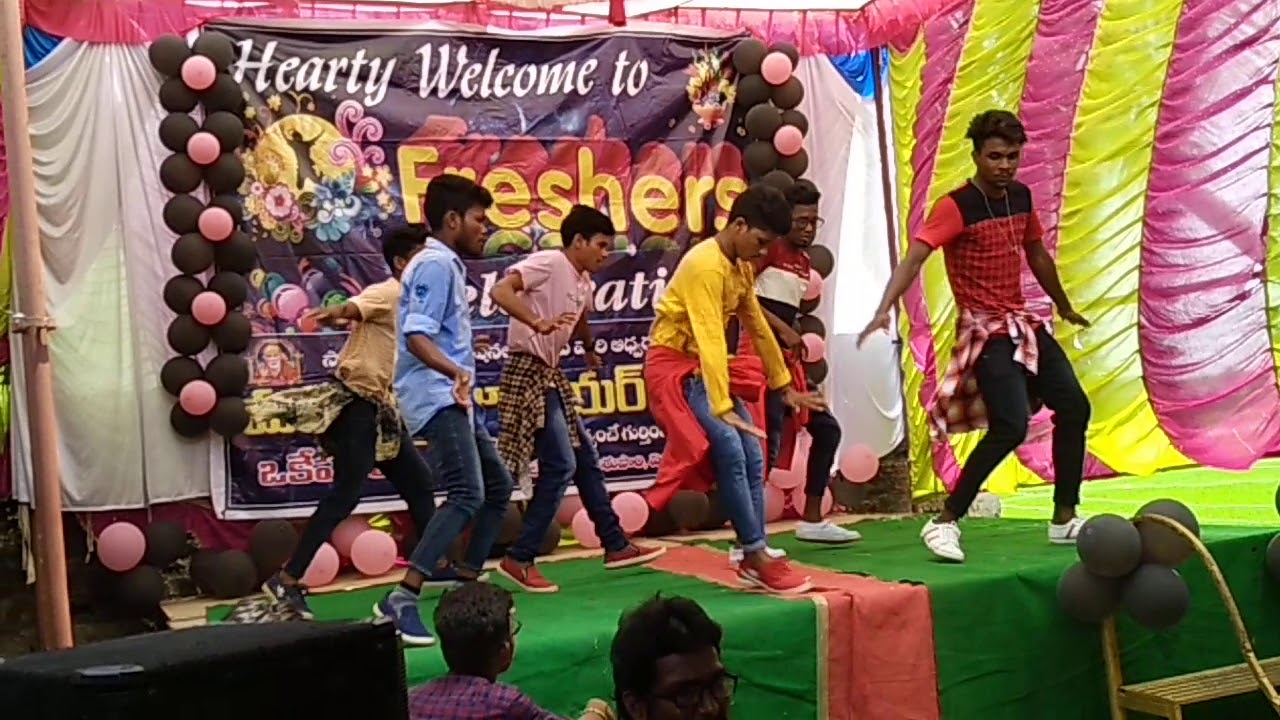 T. Santhosh group team Kurupam welcome party - YouTube