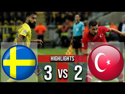 Sweden vs Turkey 2-3 Goals & Highlights Nations Leagus 2018