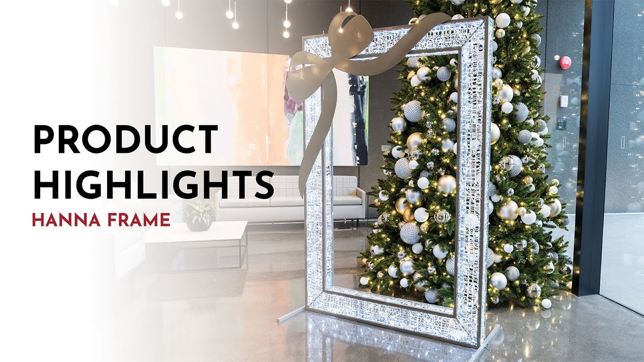 Illuminated Photo Op Frame | Dekra-Lite - YouTube