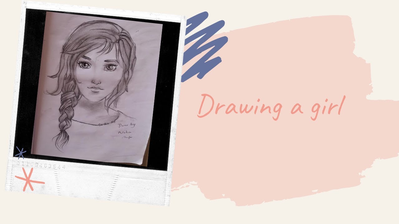 Drawinng Girl (Normal Speed) - YouTube