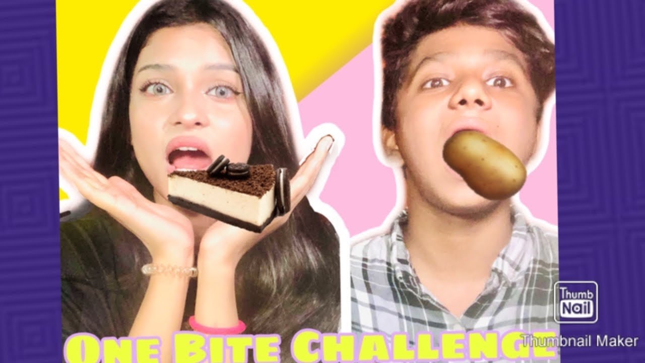 One bite challenge || perfect life - YouTube