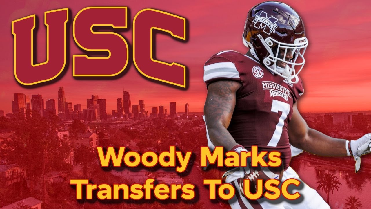 BREAKING: Jo'Quavious "Woody" Marks Transfers To USC Football - YouTube
