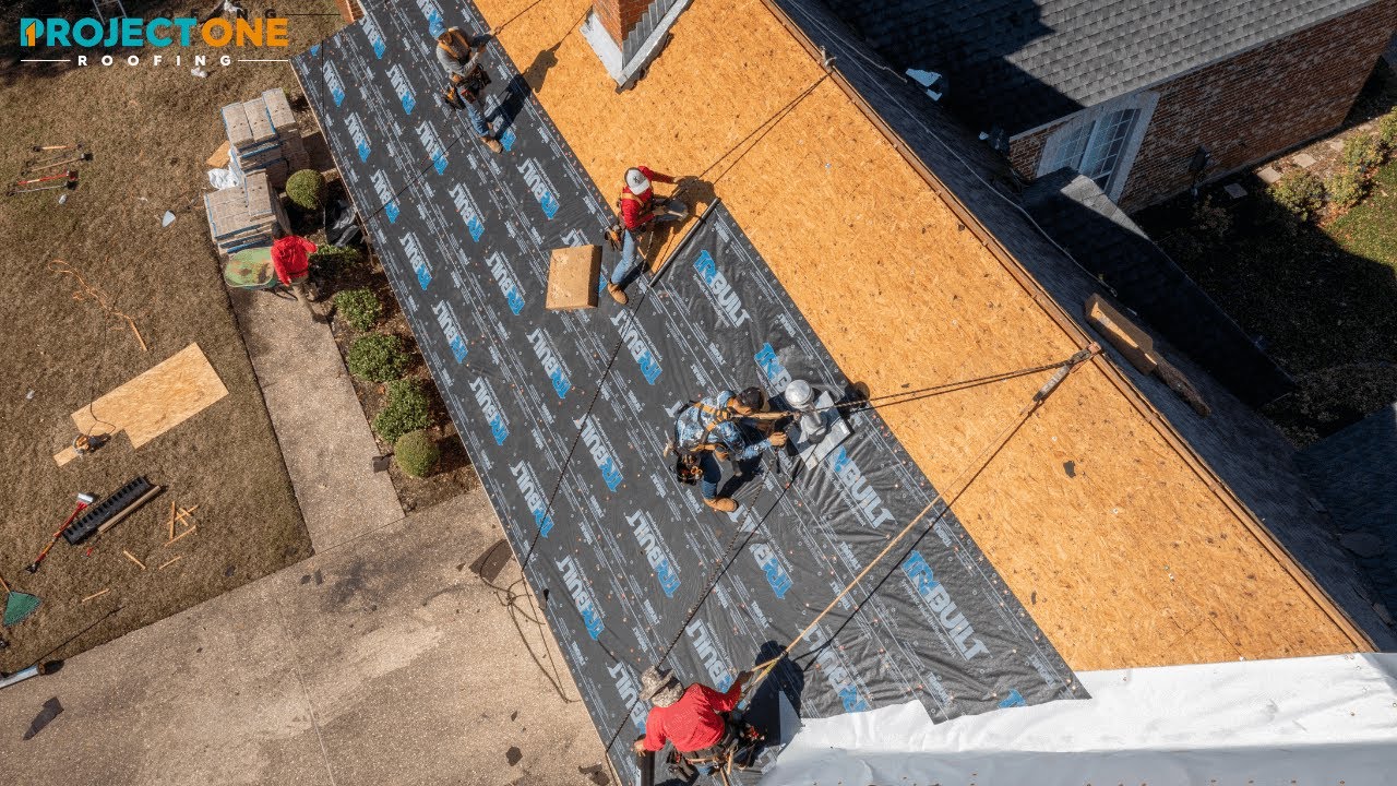 Re-Roof Project Time Lapse - YouTube