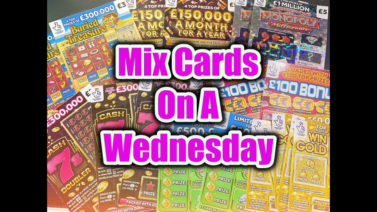 Mix Cards On A Wednesday £50 Worth - YouTube