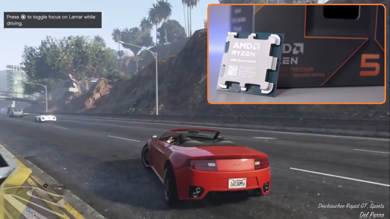 GTA 5 in AMD 8600G APU 2024 | Radeon™ 760M iGPU#amd #gaming #gta5 - YouTube