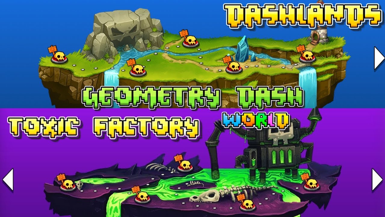 Geometry Dash World - ALL LEVELS | Geometry Dash - YouTube