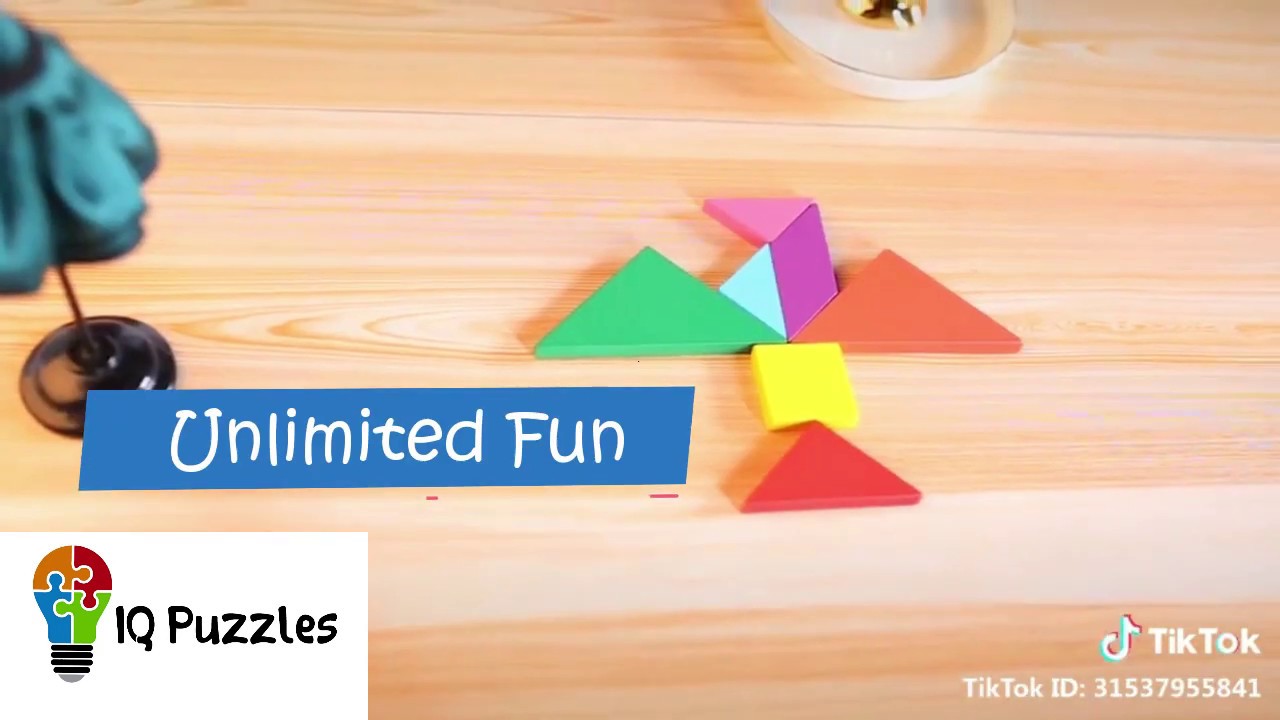 Wooden Tangram - YouTube