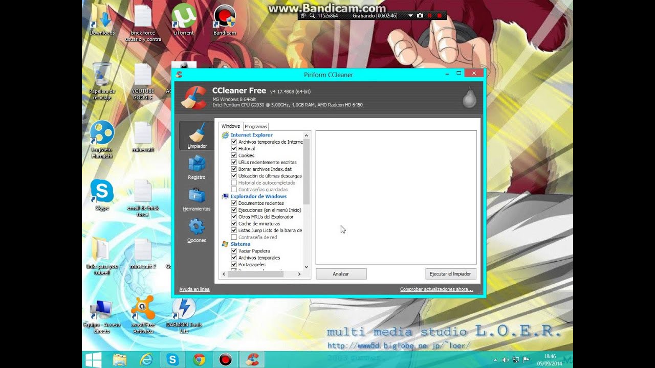 descargar CCleaner y como usarlo - YouTube