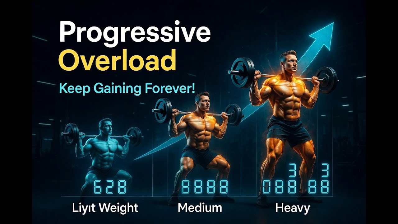 Progressive Overload Explained: How to Keep Gaining Forever - YouTube