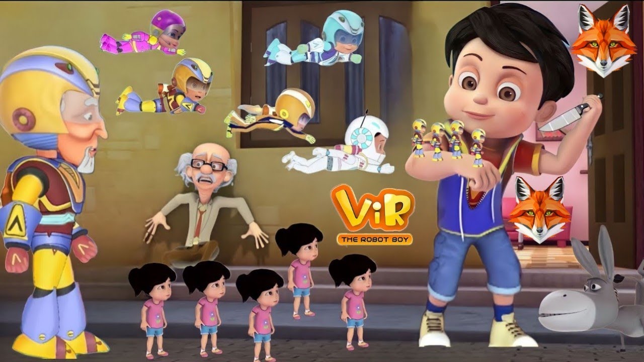 vir the robot boy | vir | robot boy | robo boy suit on | veer | robo ...
